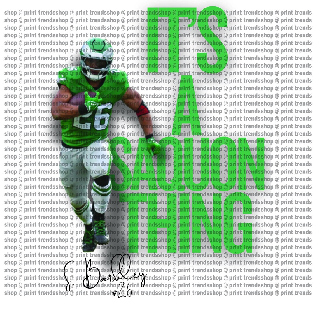 Saquon Barkley, (3) Images, "it's A Saquon Thing", Dtf, Dtg ...