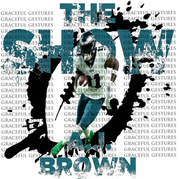 Aj Brown Svg - Etsy