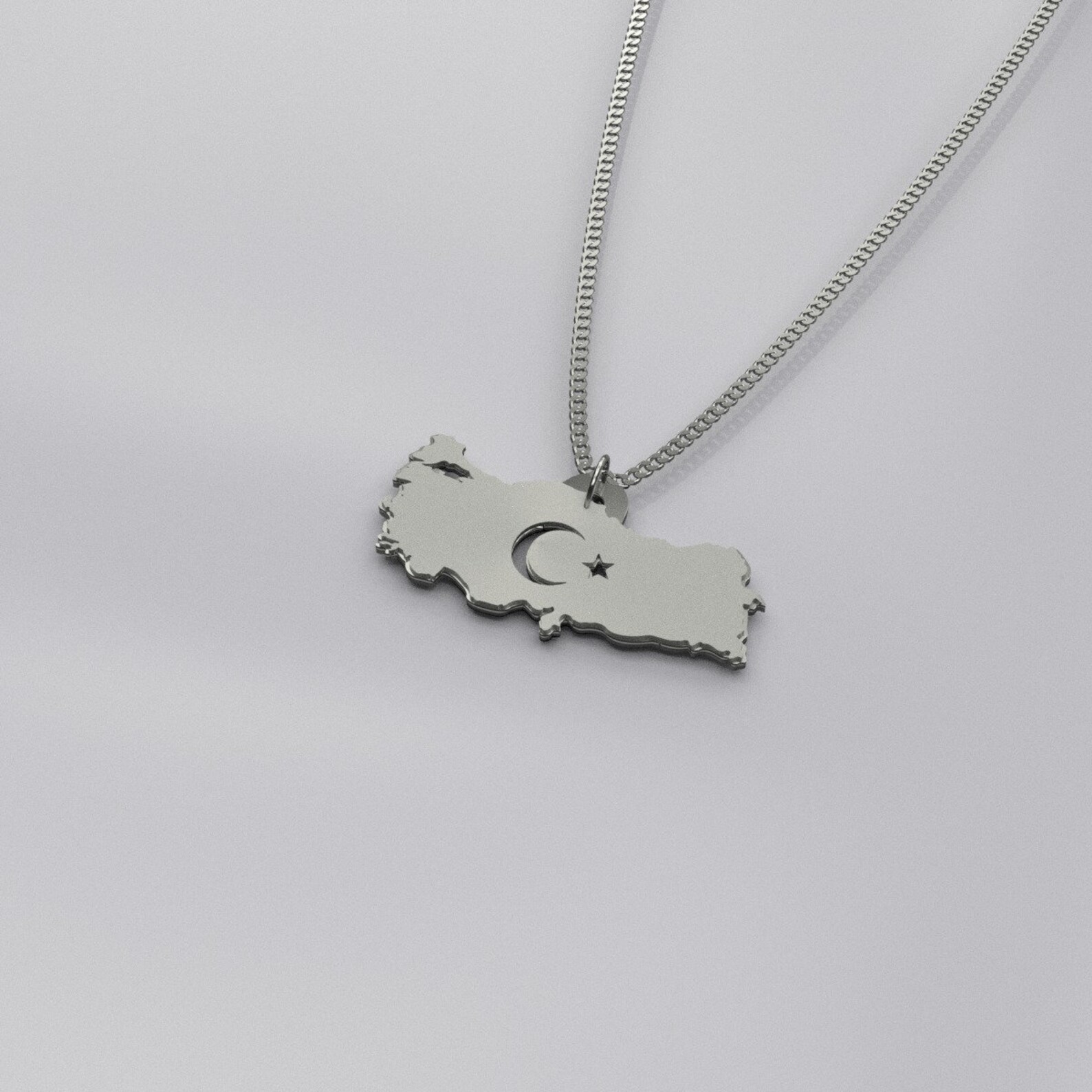 Turkey Necklace Turkey Map Necklace Turkey Flag Necklace - Etsy