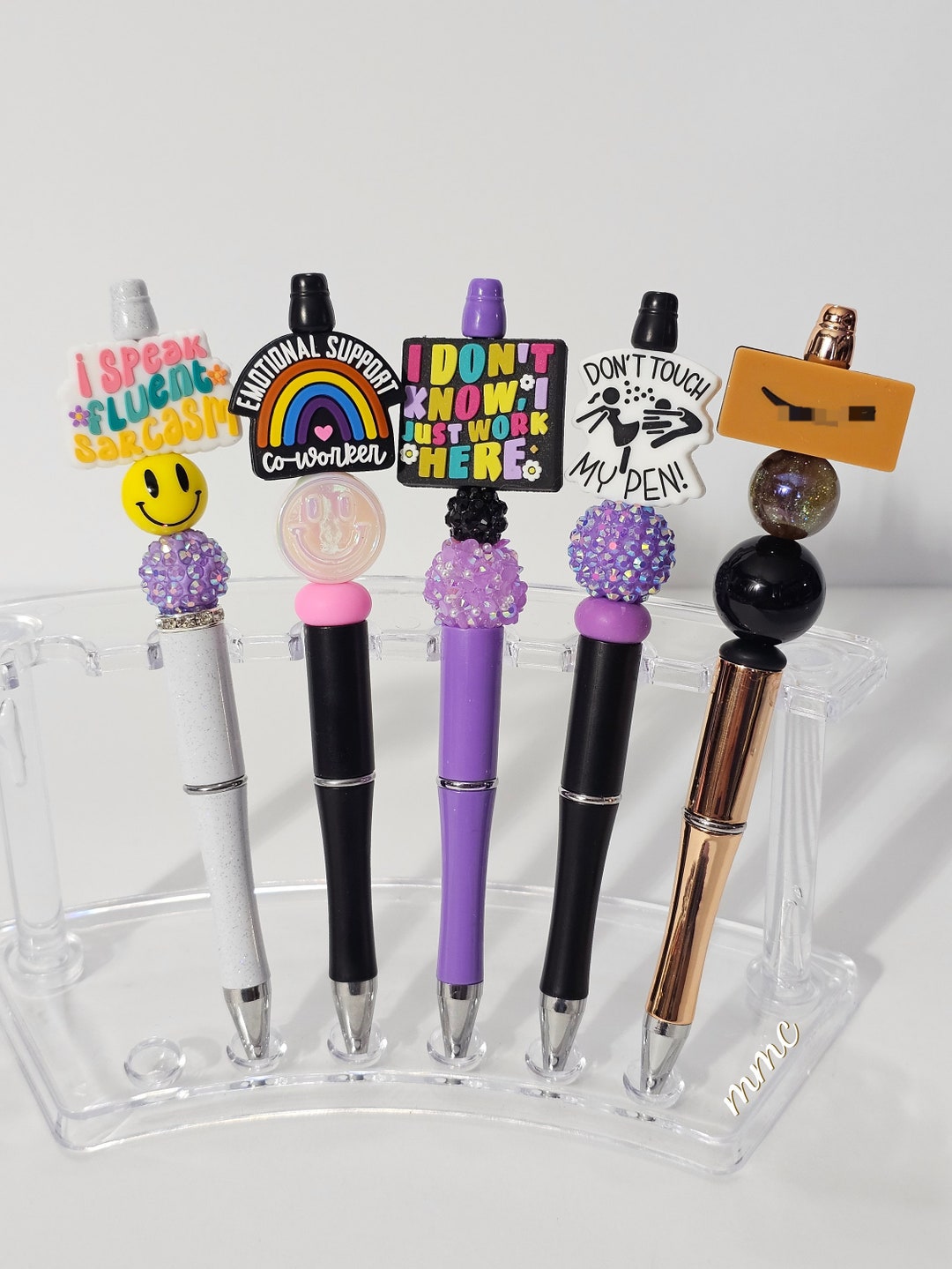 Custom Beaded Work-related Pens, Supervisor, Boss, Adult Humor, Co ...