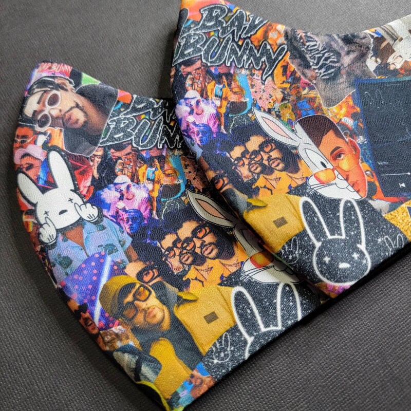 Bad Bunny Mask - Etsy