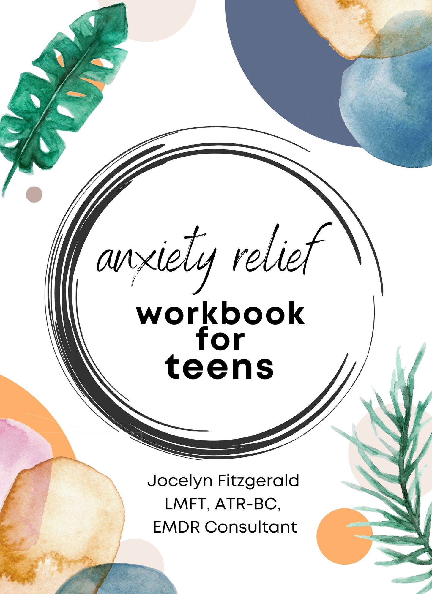 Anxiety Relief Workbook for Teens Stress Relief Tools Emotion ...
