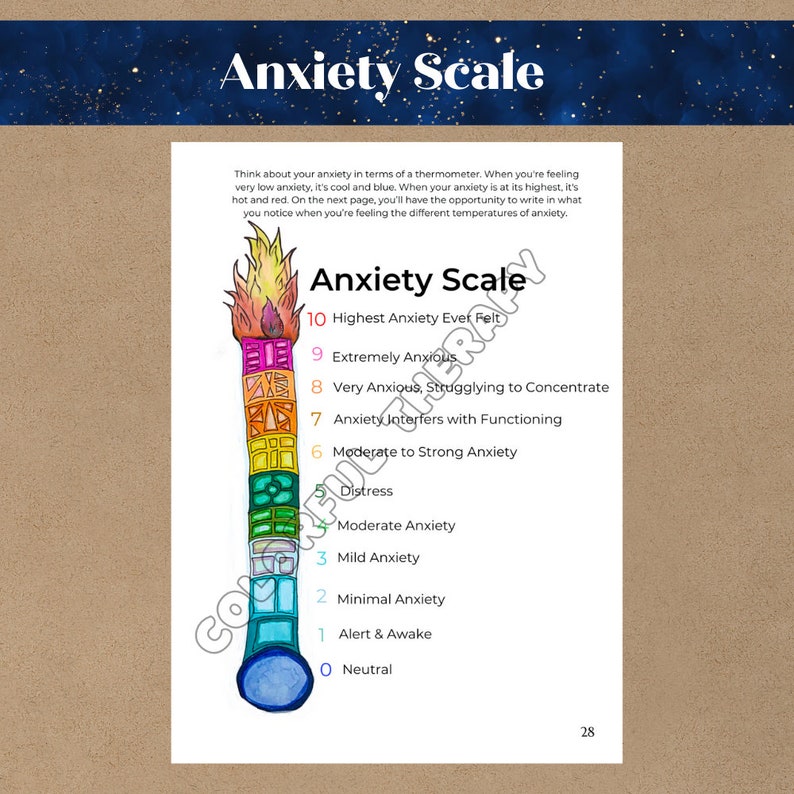 Anxiety Relief Workbook for Teens Stress Relief Tools Emotion ...