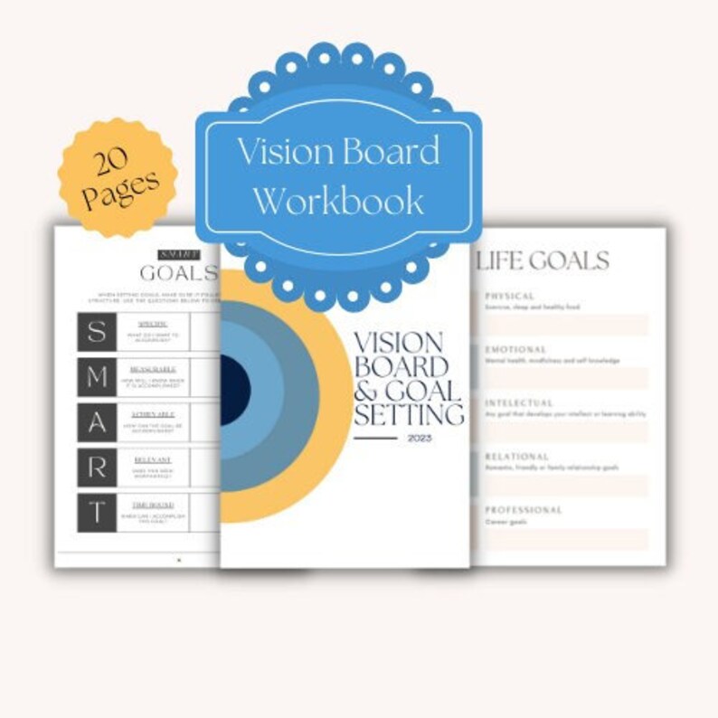 Vision Board/goal Setting, Using Creativity to Reach Your Goals, Adults ...