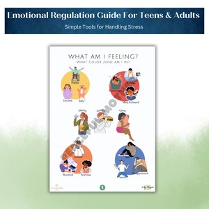 Emotional Regulation Guide Teens Adults Emotion Regulation Stress ...