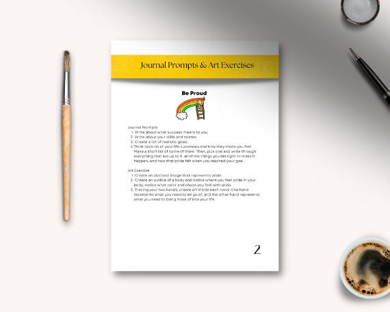 Self-respect Toolkit, Journal Prompts, Art Exercises, and Step-by-step ...