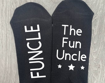 Uncle Black Socks - Etsy