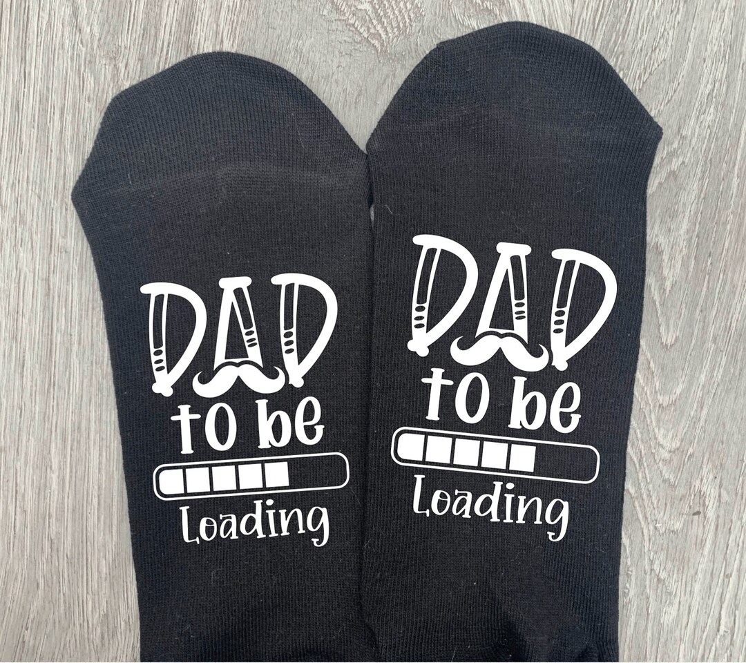 Dad to Be Novelty Socks. Birthday Gift for Expectant Dad. Daddy Gift ...