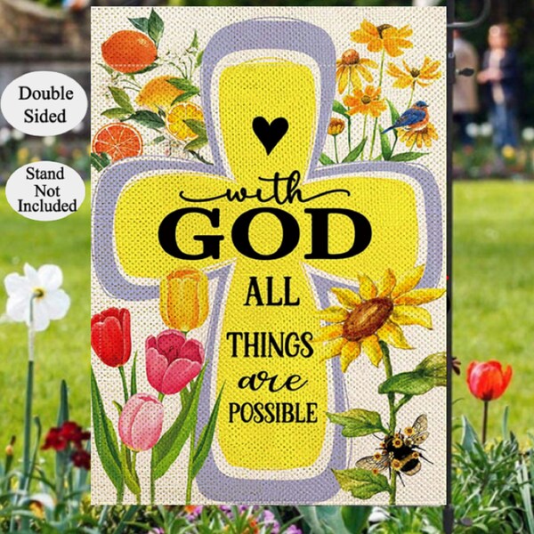 Christian Garden Flag - Etsy