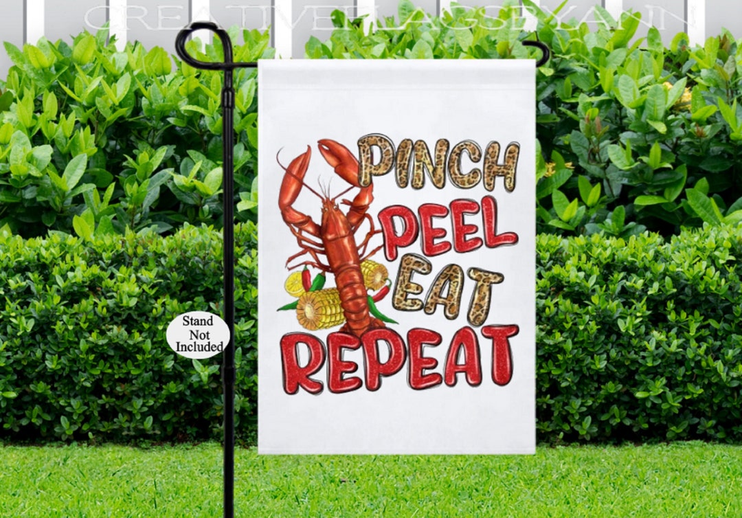 Happy Mardi Gras Flag, Crawfish Flag, Street Parade Flag, Pinch Peel ...