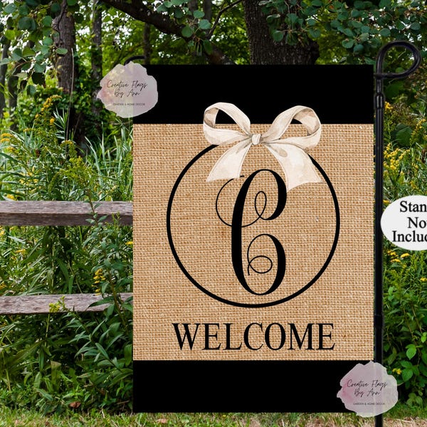 Burlap Flags - Etsy