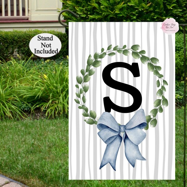 Monogrammed Flags - Etsy