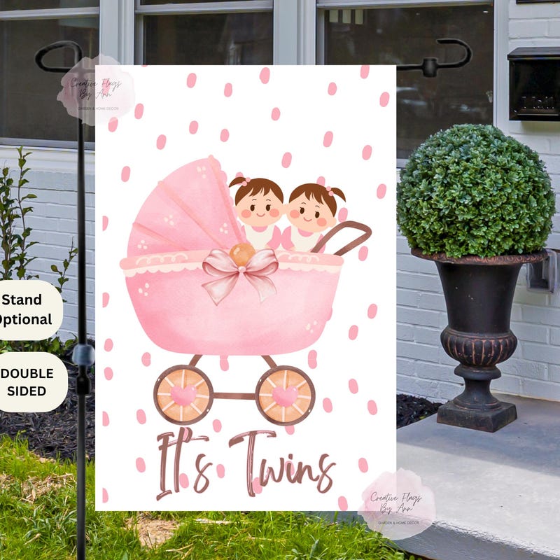 Twins Banner - Etsy