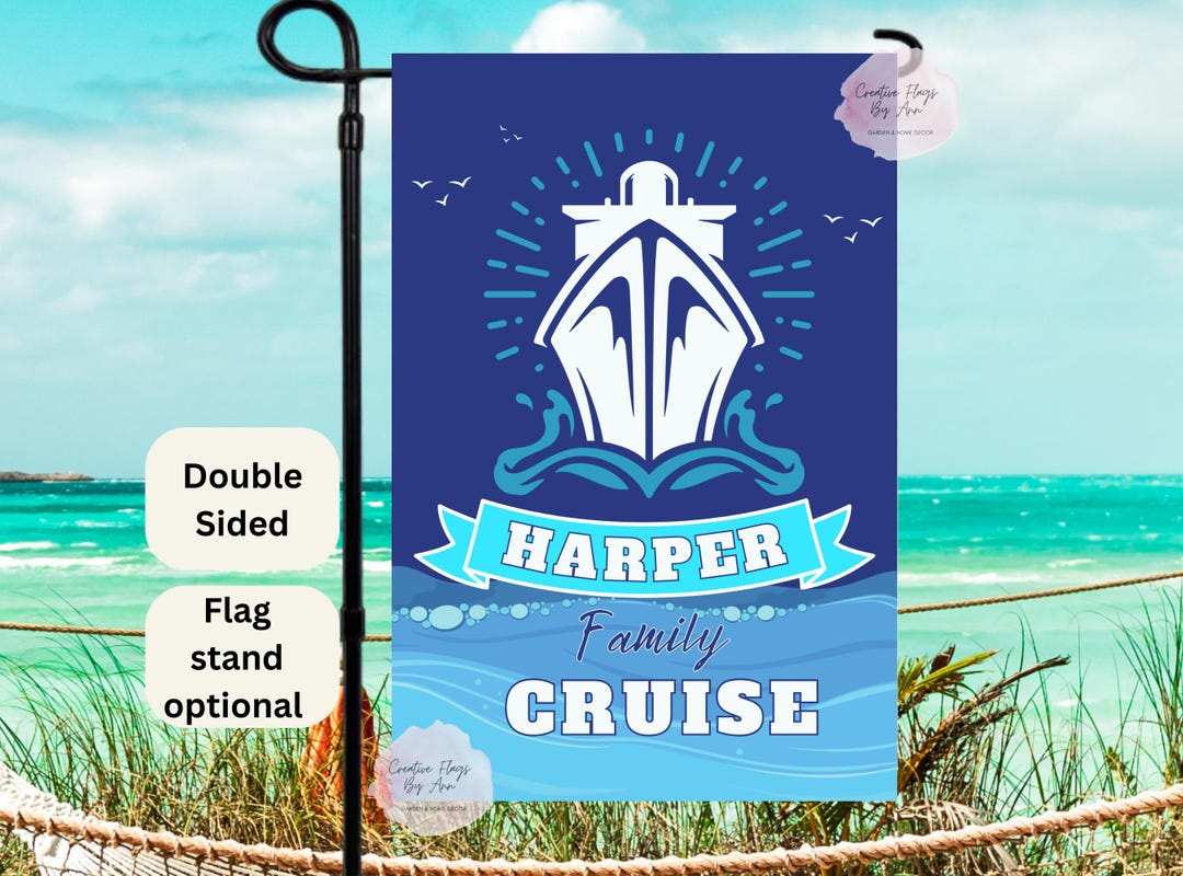 Family Cruise Flag, Cruise Door Decoration, Cruise Life Flag, Cruise ...
