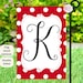 Personalized Garden Flag, Monogram Garden Flag, Garden Decor, Welcome ...