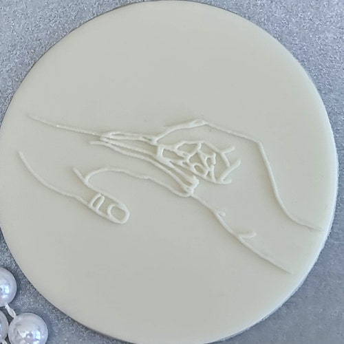 Flower Acrylic Debosser Fondant Stamp for Cookies Cupcakes | Etsy