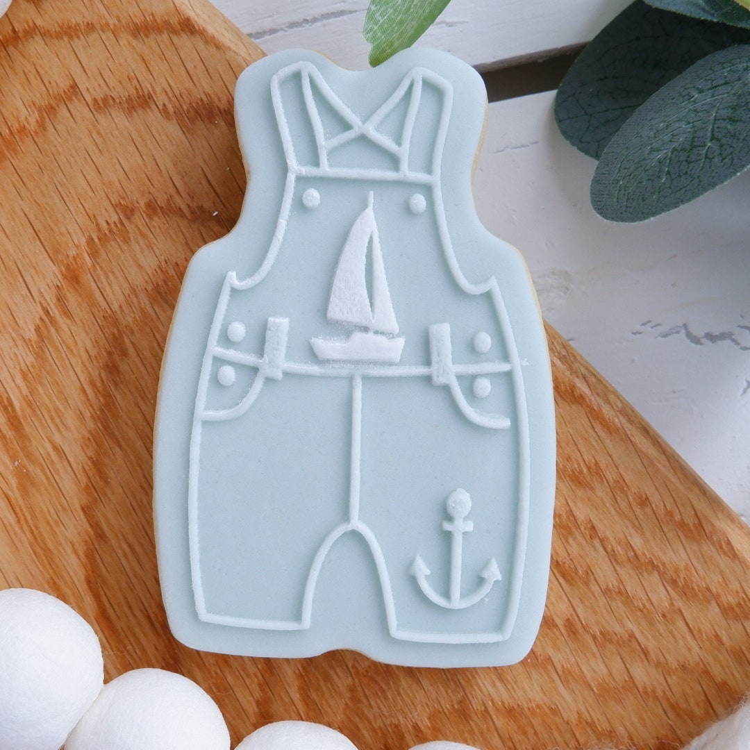 Baby Embosser Fondant Stamp and Matching Cutter, Acrylic Embosser for ...