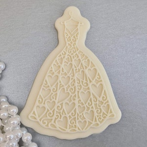 Wedding Embosser Fondant Stamp, Acrylic Debosser for Cookies, Cupcakes ...