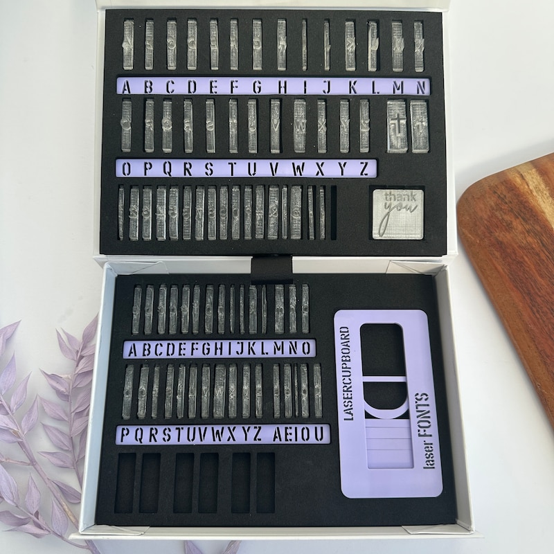 Script Font Stamp - Etsy