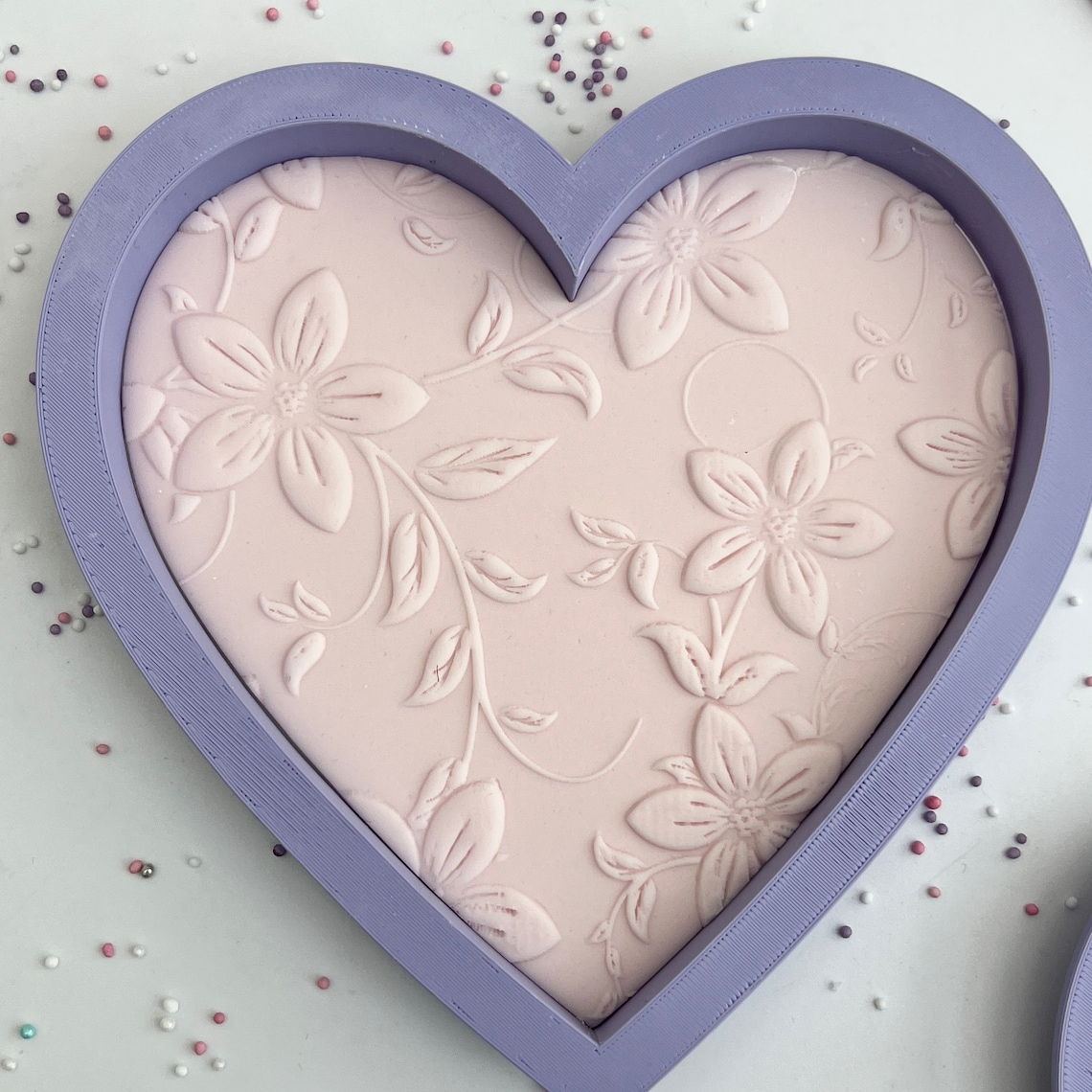 Pattern Embosser Fondant Stamp, Acrylic Embosser for Cookies, Cupcakes ...