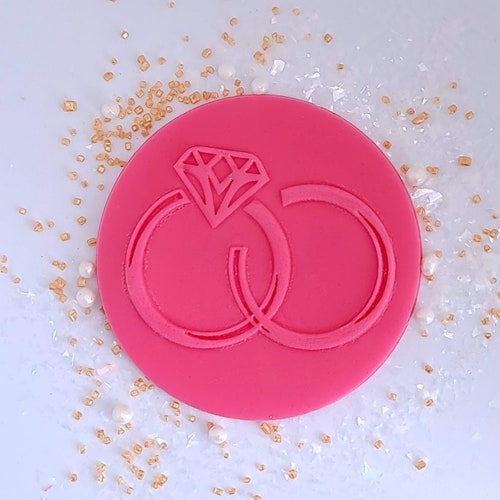 Wedding Embosser Fondant Stamp Acrylic Debosser for Cookies - Etsy