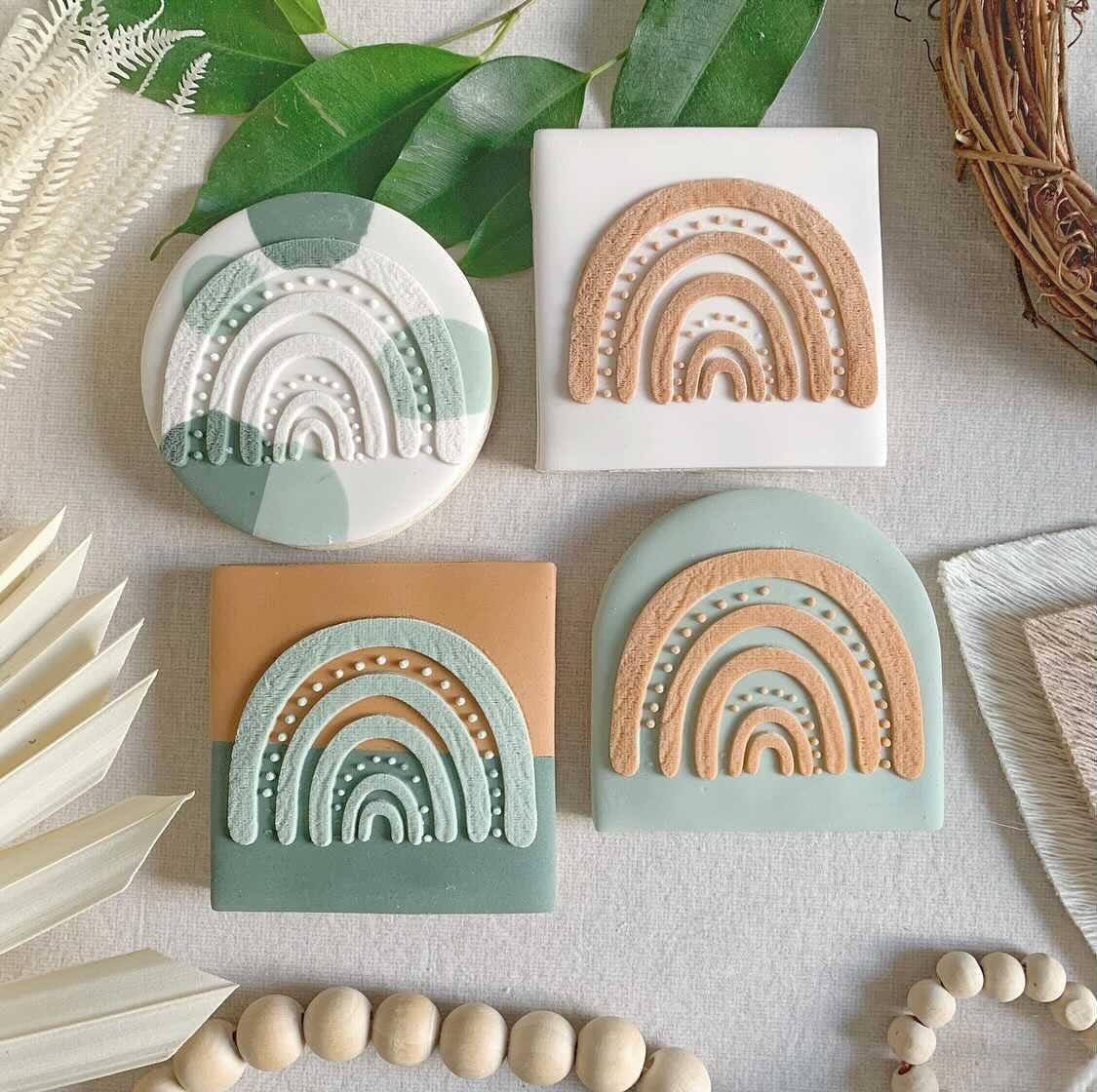 Boho Embosser Fondant Stamp Acrylic Debosser for Cookies - Etsy