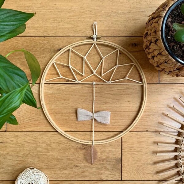 Hoop Wall Hanging - Etsy