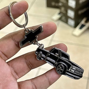 Custom Obs 93 Dropped Silverado Inspired Metal Keychain - Etsy