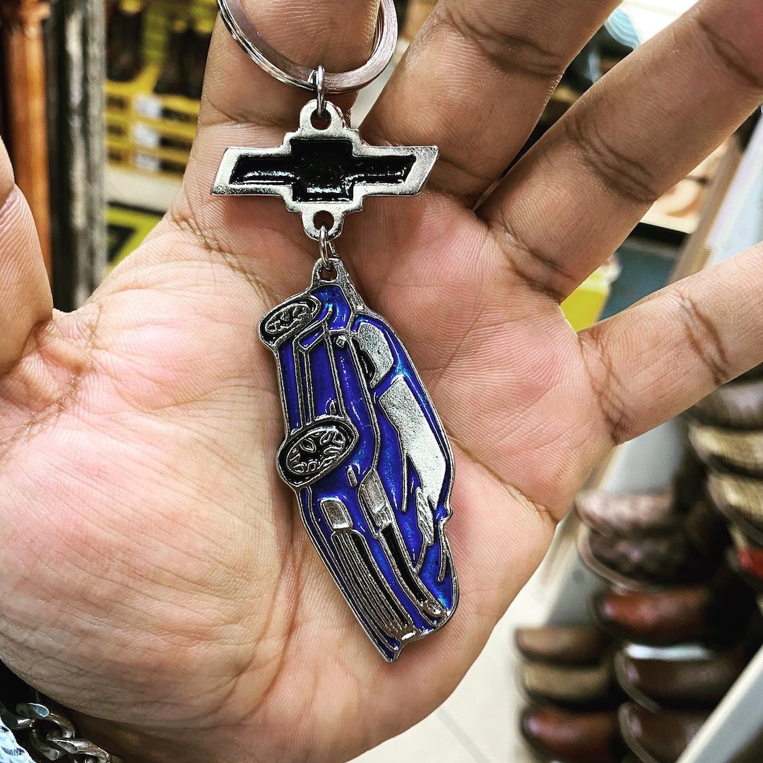 Camaro Inspired Metal Keychain - Etsy