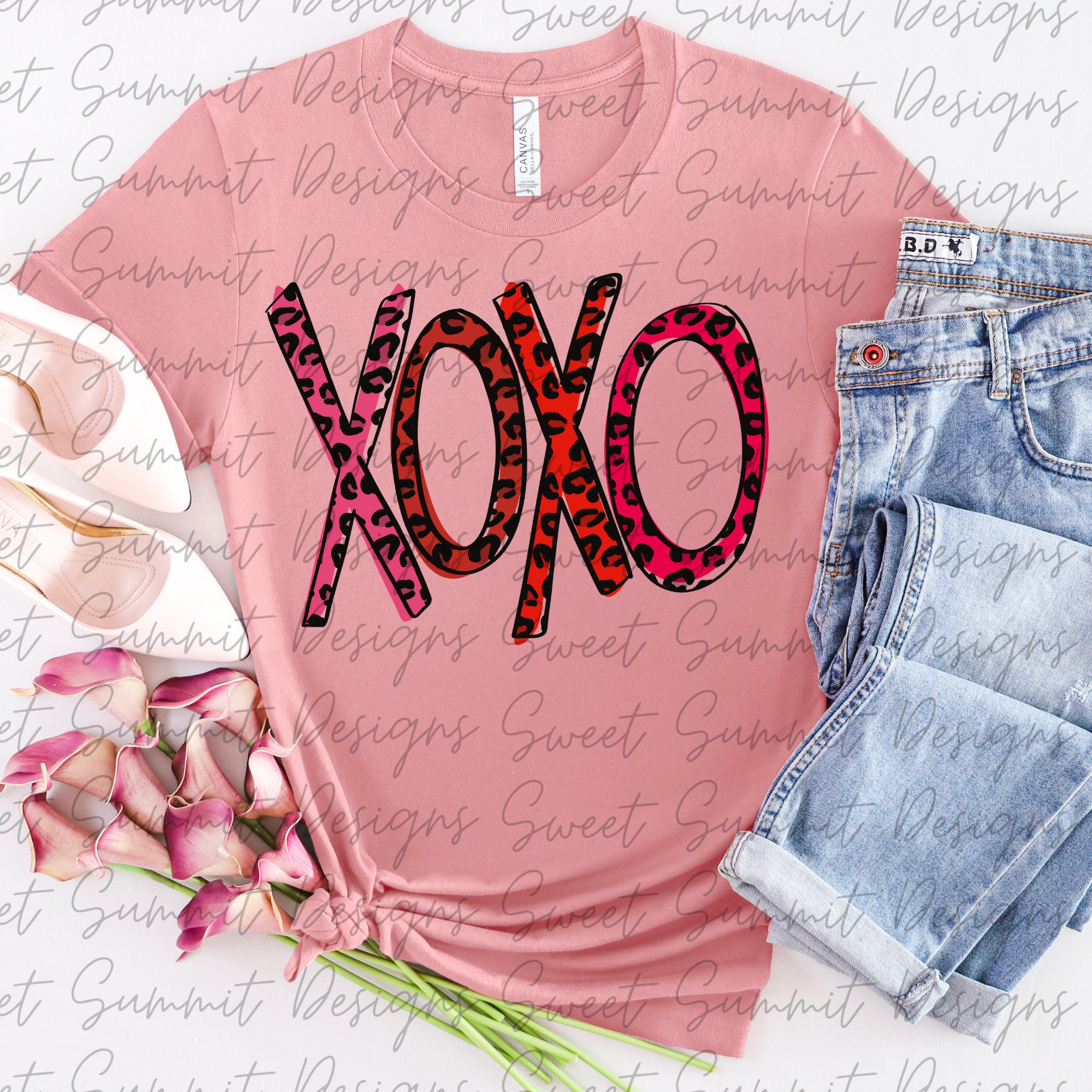 XOXO PNG Download Valentines PNG Love Hugs and Kisses Xoxo - Etsy