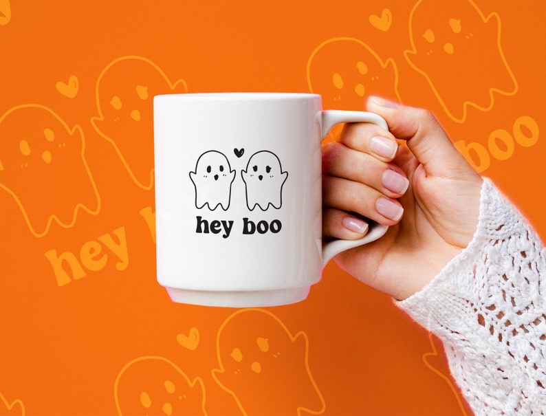 Hey Boo SVG, Hey Boo PNG, Jpeg, Eps. Instant Digital Download ...