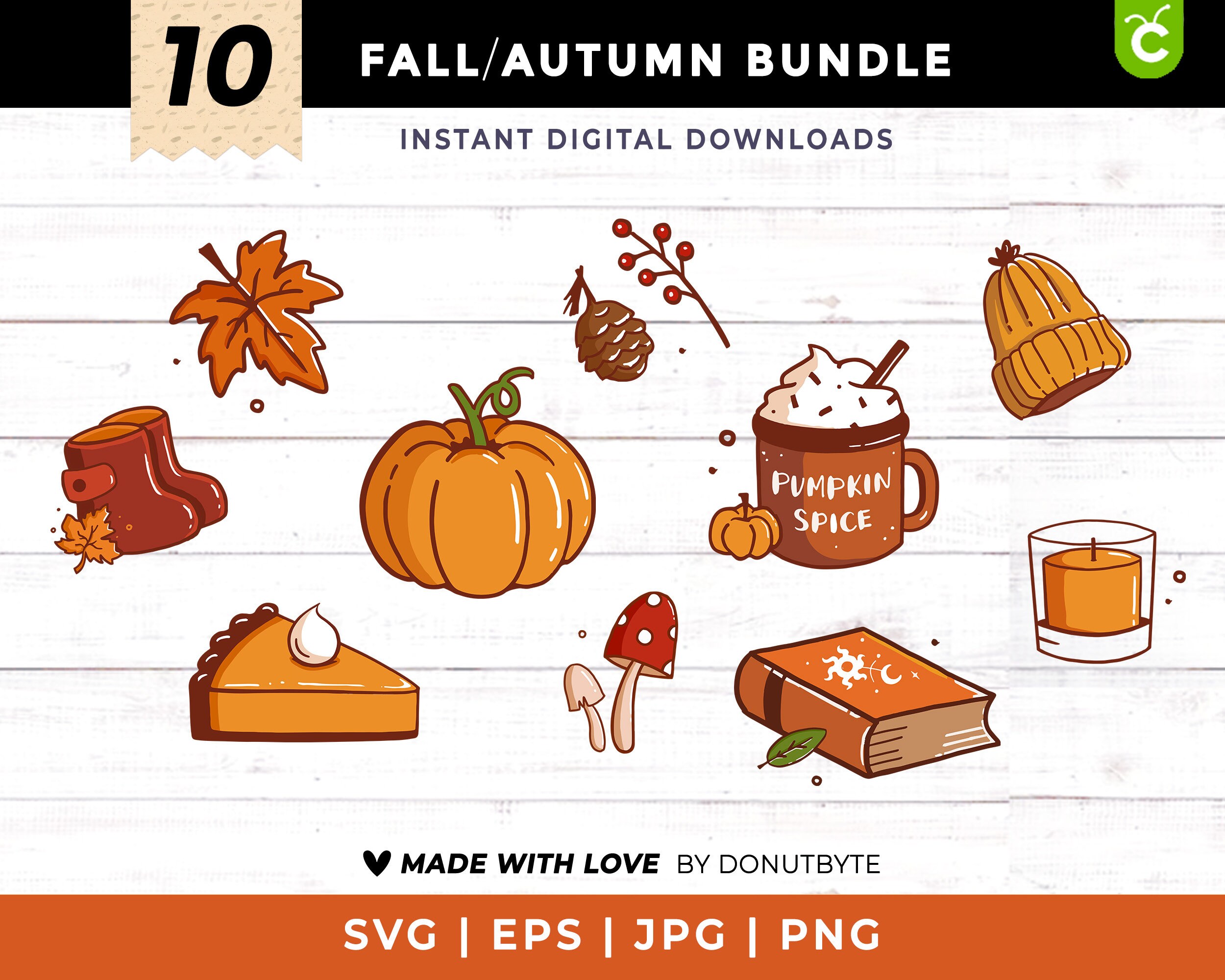 Fall SVG, Fall Svg Bundle, Fall Png, Instant Download DIY, Fall Autumn ...