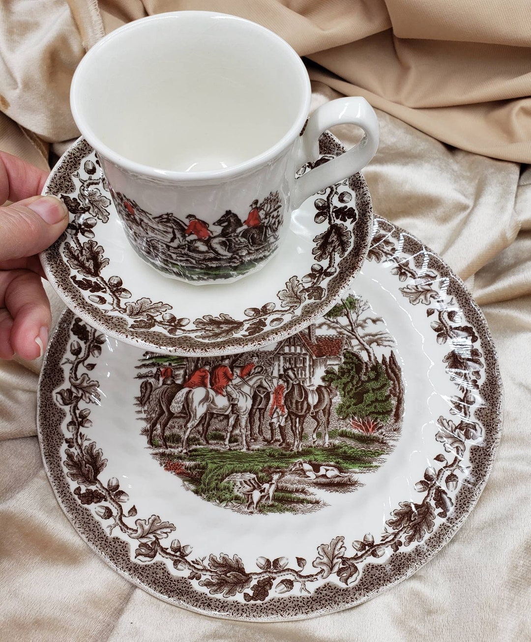 Dinner Place Setting the Georgian Collection Churchill Made in England ...