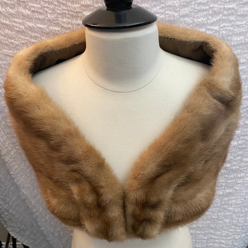 Vintage Mink Stole - Etsy