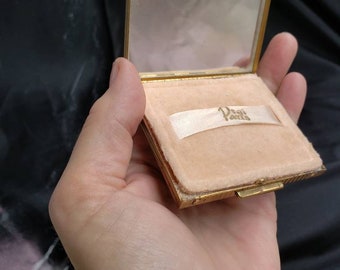 Brass Makeup Compact - Etsy