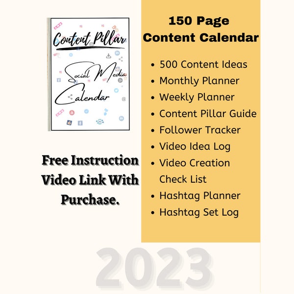 Content Pillar Template - Etsy