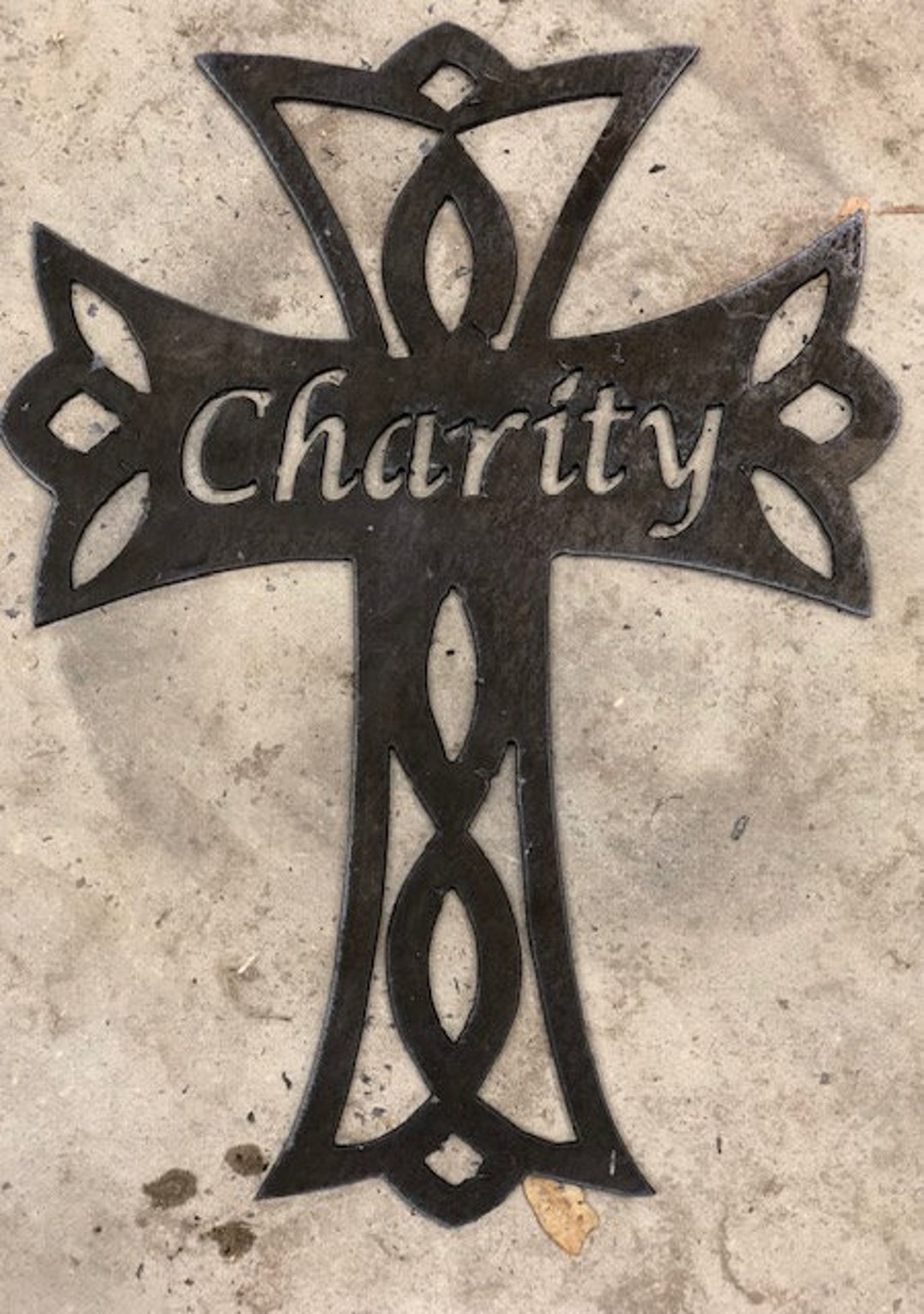 Metal Art - Custom Personalized Cross - Etsy