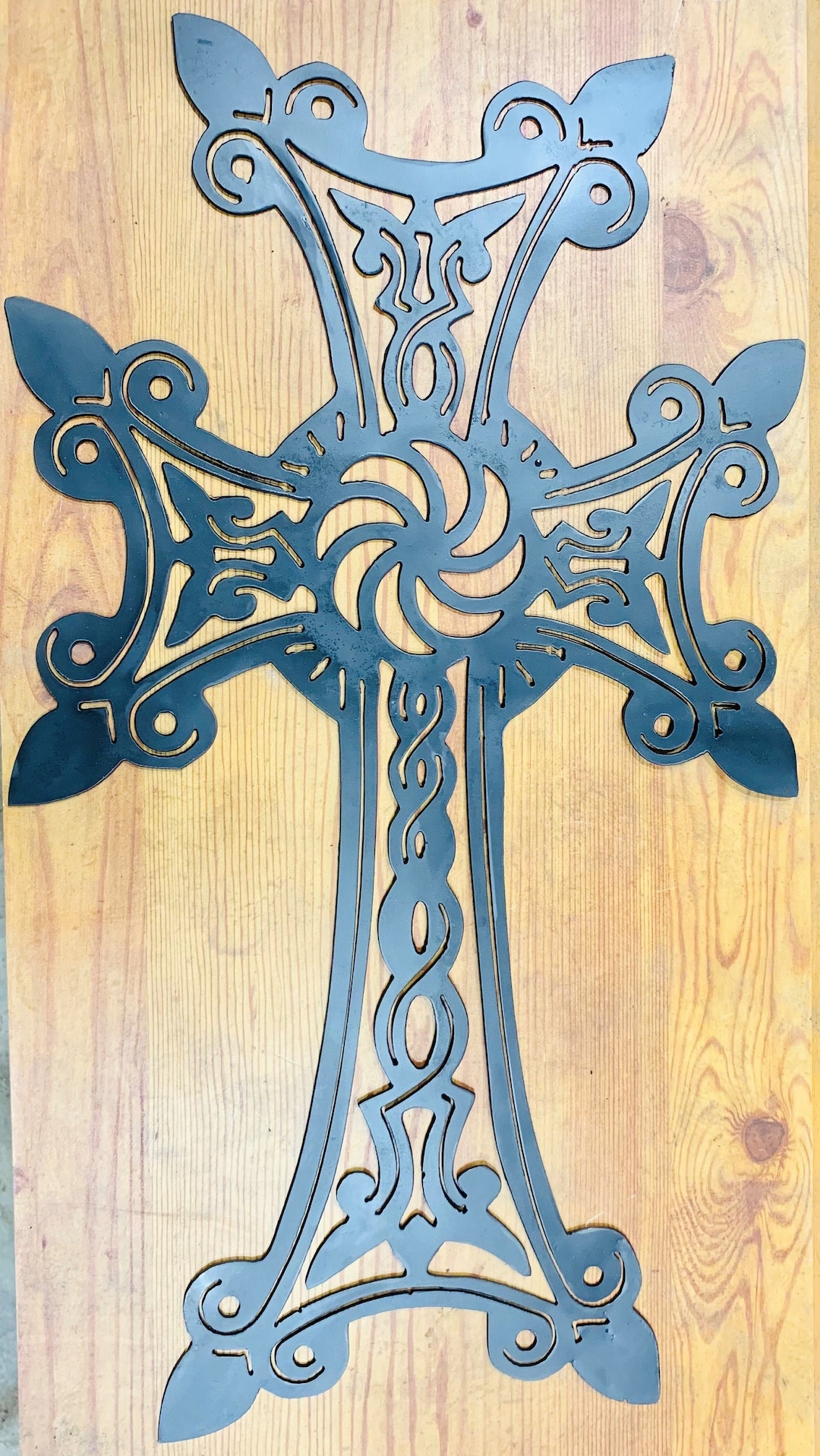 Metal Art - Artistic Cross I - Etsy UK