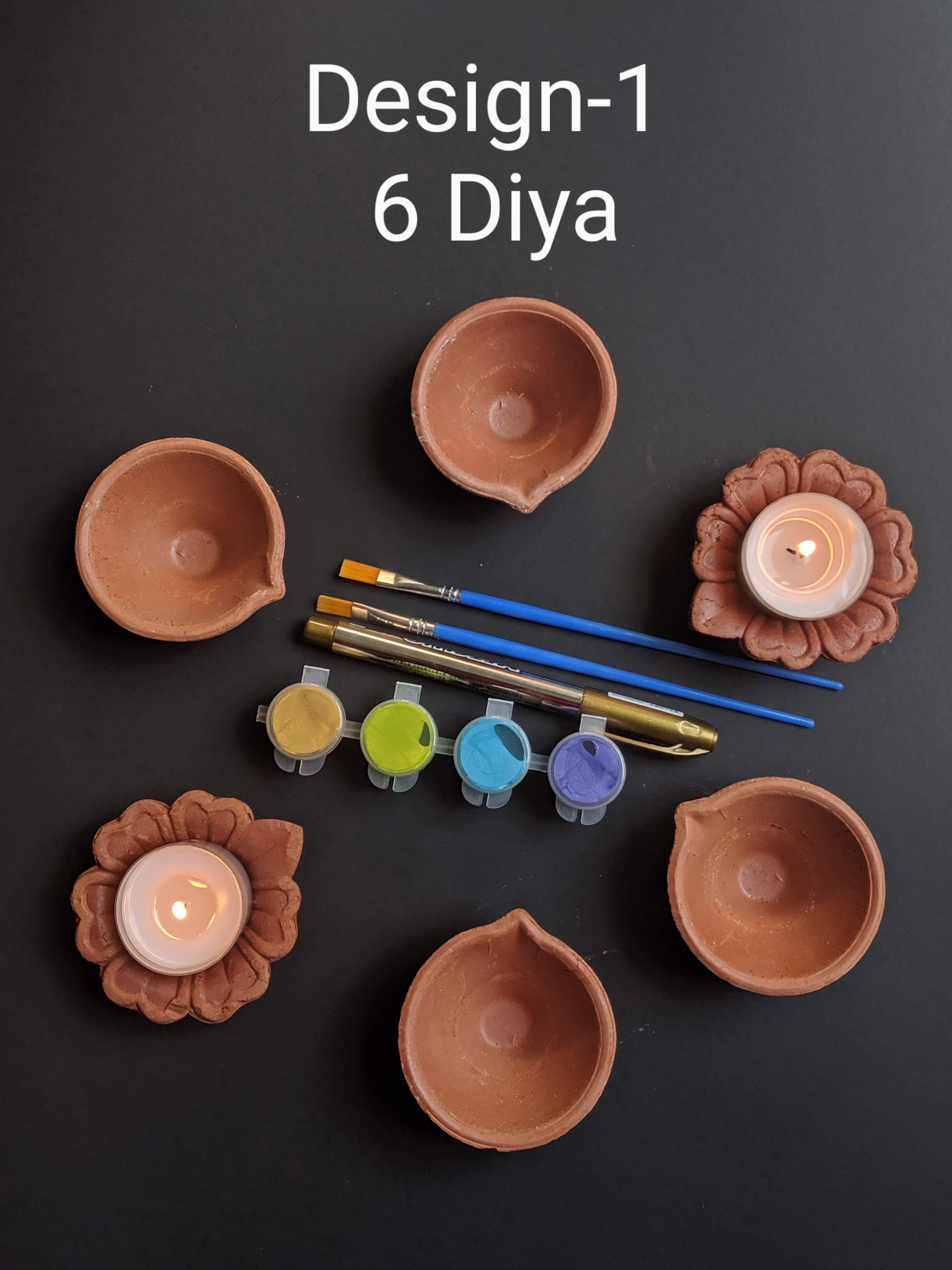 Diwali Diya Painting Kit for Kids Kids Gift for Diwali Festival - Etsy