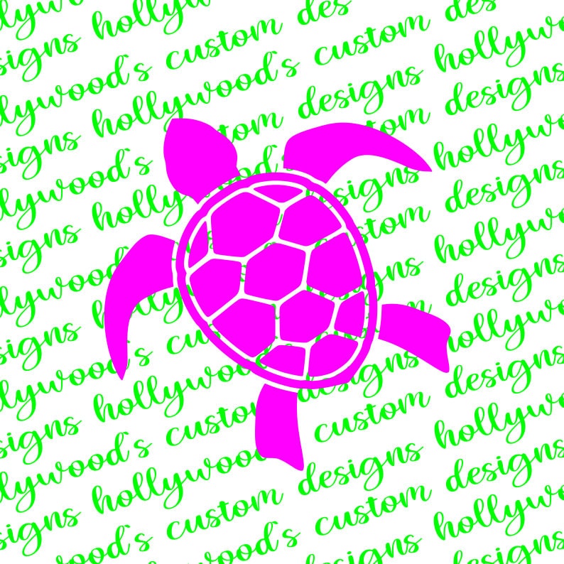 Sea Turtle SVG, Turtle PDF, Hawaiian Turtle SVG - Etsy