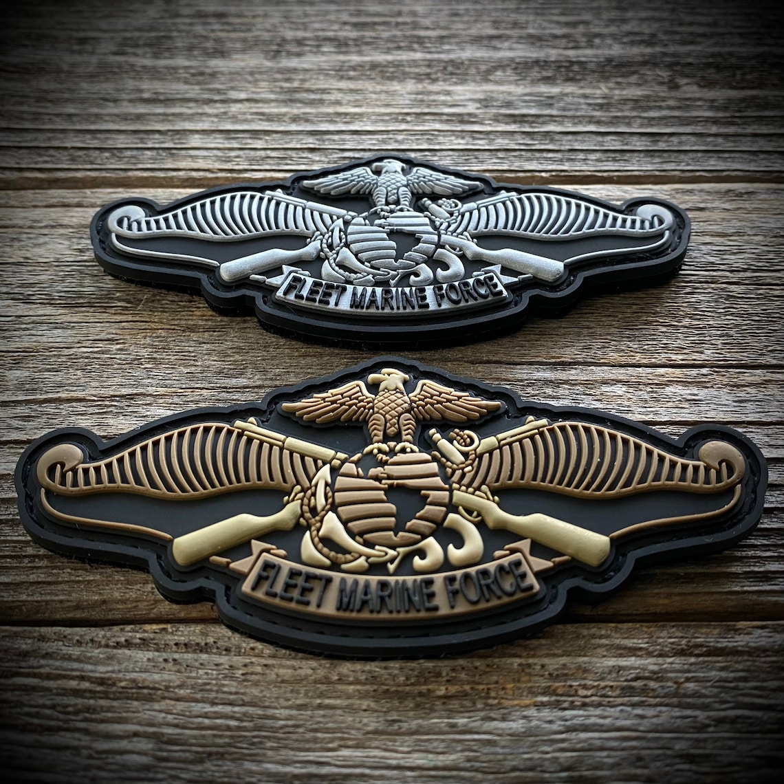 Fleet Marine Force FMF Corpsman Badge PVC Patch Navy / - Etsy