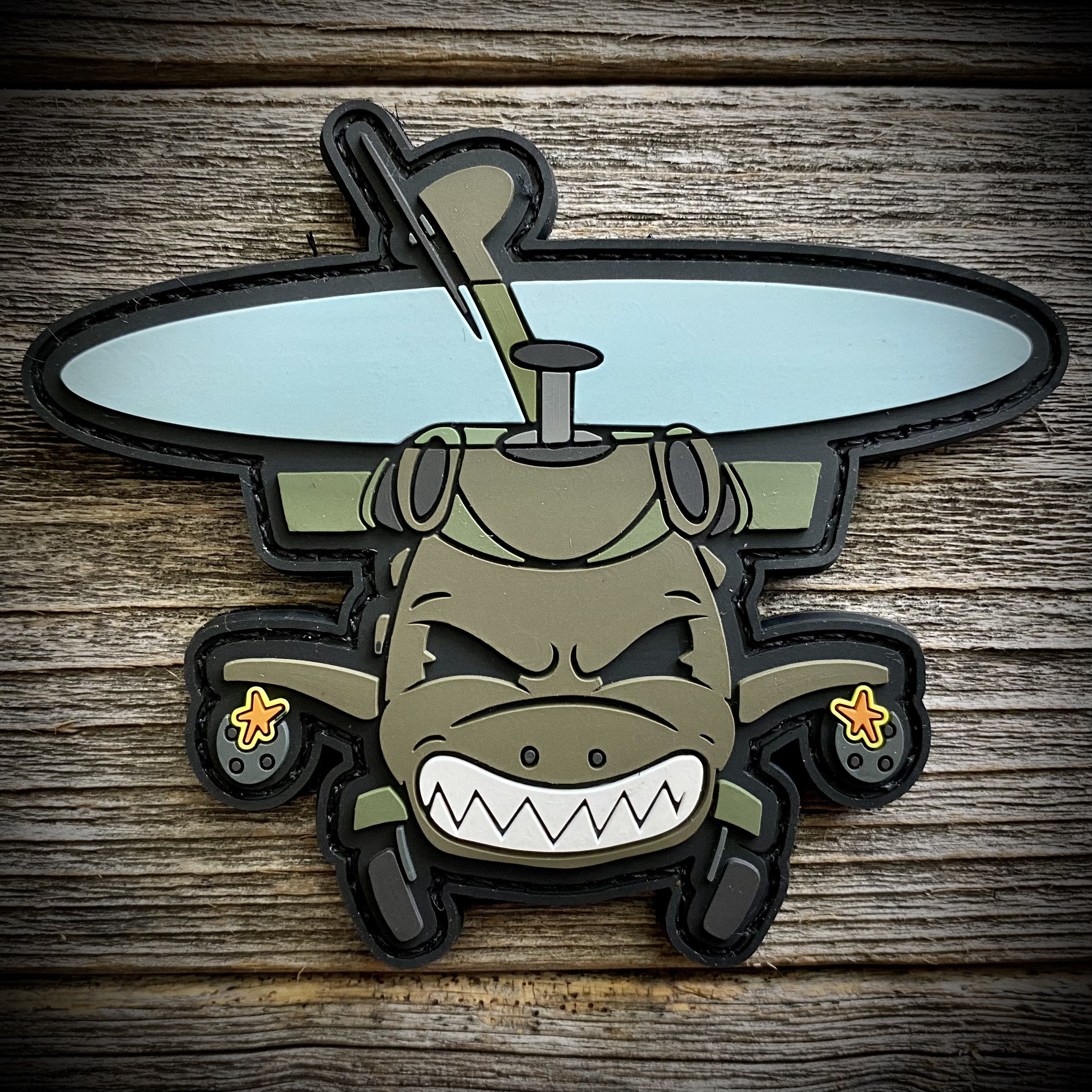 UH-60 Blackhawk Helicopter Cartoon PVC Patch Military | Etsy