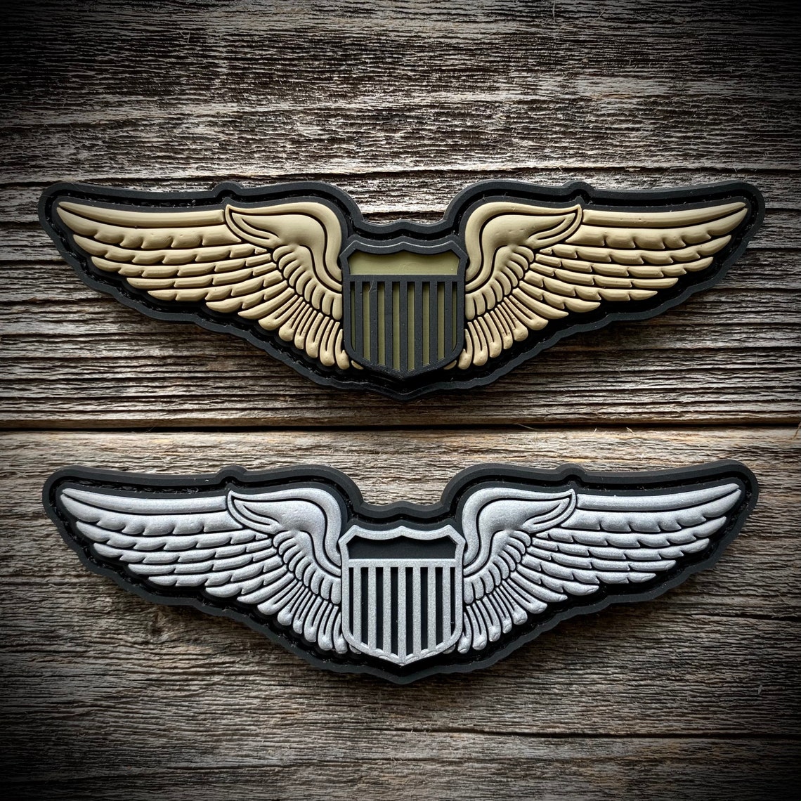 AIR FORCE “aviator” Badge PVC Patch - Pilot Aircrew Wings - Master ...