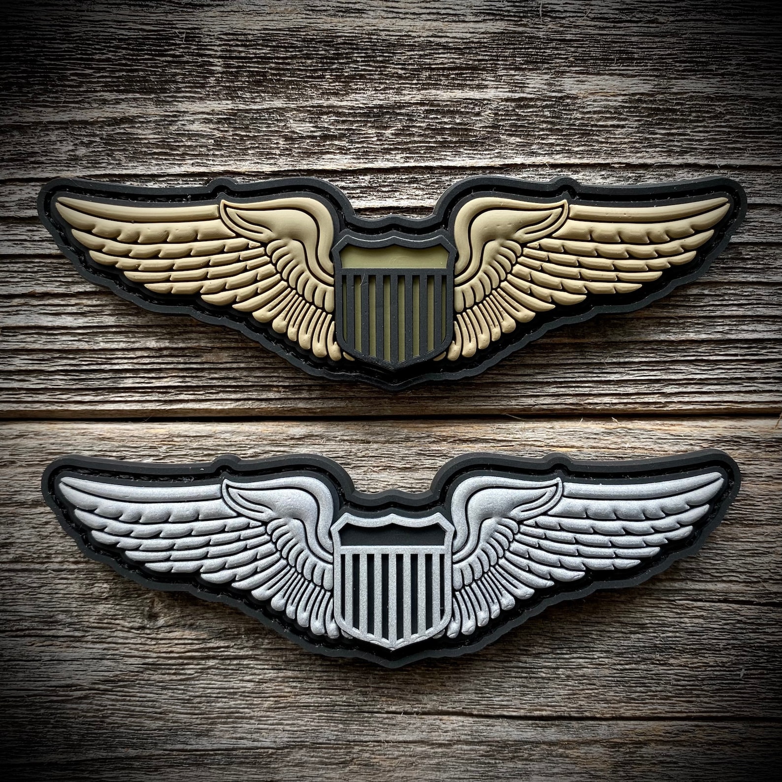 AIR FORCE “aviator” Badge PVC Patch - Pilot Aircrew Wings - Master ...
