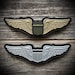 AIR FORCE “aviator” Badge PVC Patch - Pilot Aircrew Wings - Master ...