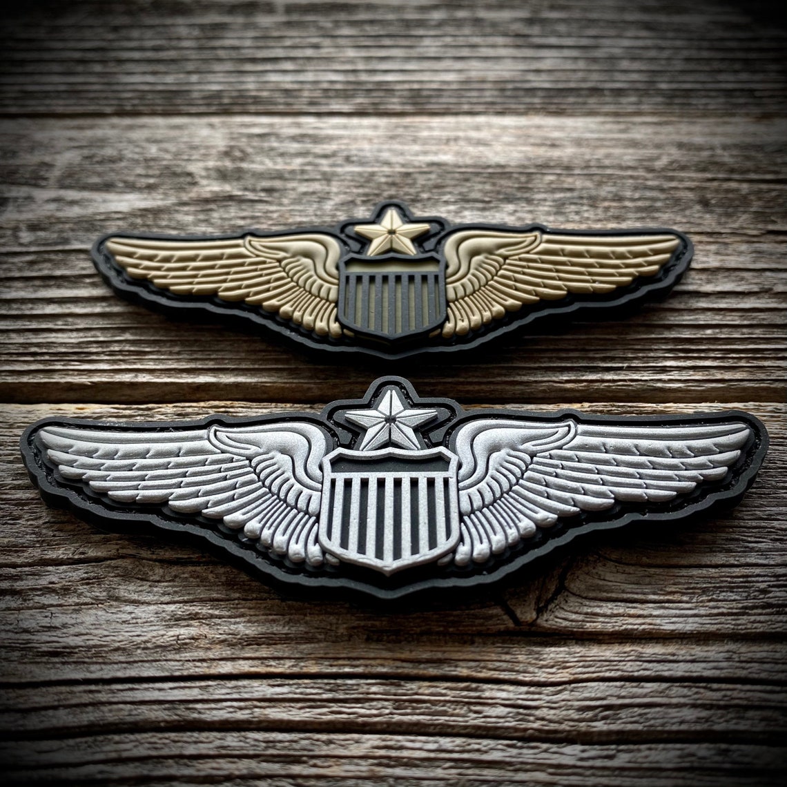 AIR FORCE “aviator” Badge PVC Patch - Pilot Aircrew Wings - Master ...
