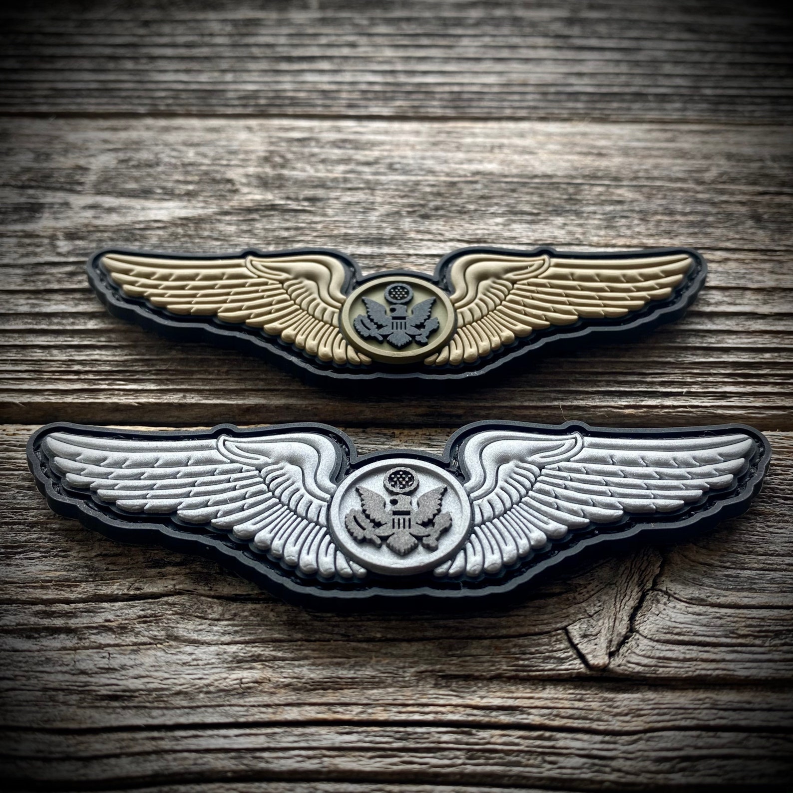 AIR FORCE “aviation” Badge PVC Patches - Enlisted Aircrew Wings ...