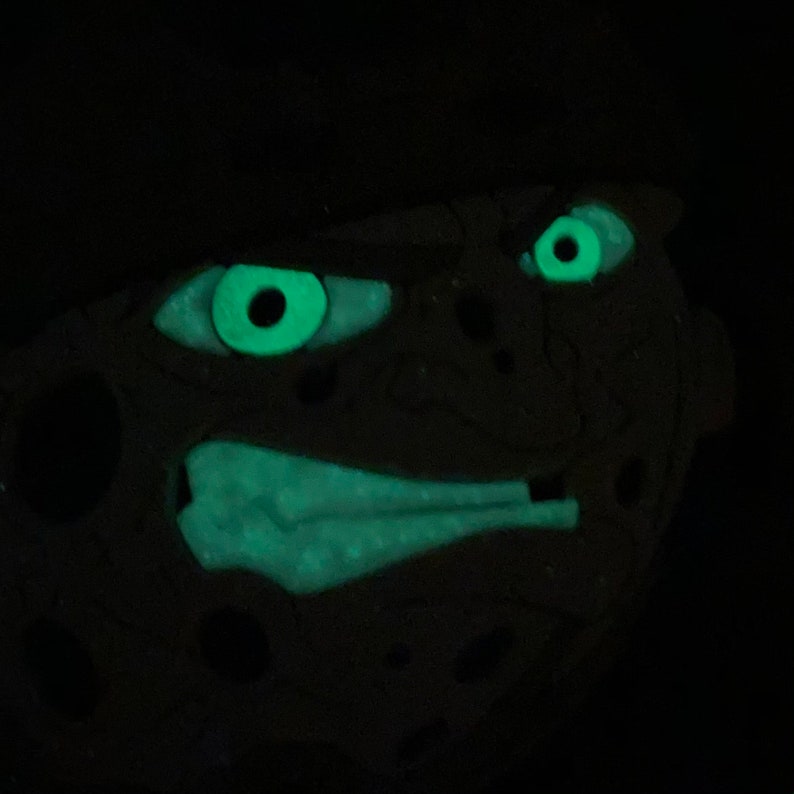 Tactical moon Goon PVC Patch Glow in the Dark Hook and - Etsy