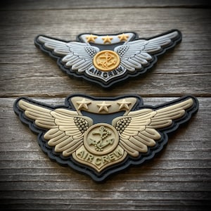 Combat Aircrew Wings PVC Patch - Navy / Marine Corps Enlisted - Colors ...