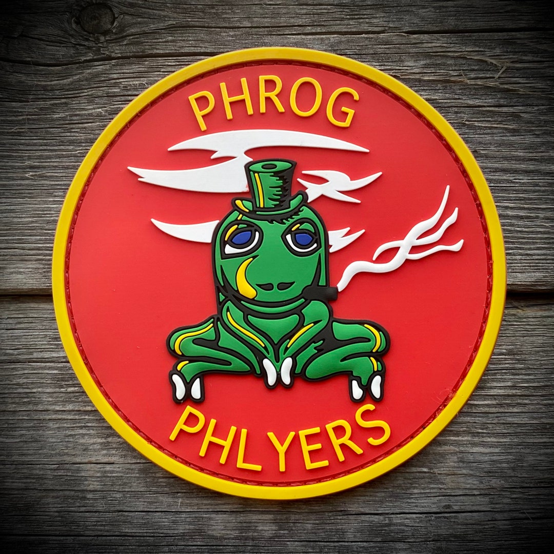 Phrog Phlyers PVC Patch Hook and Loop Backing CH-46 - Etsy UK